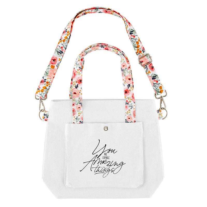 Canvas Crossbody Tote - Amazing