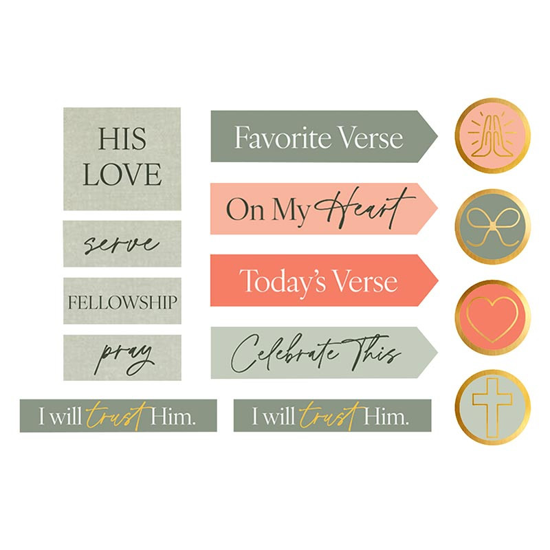 Everything Beautiful Bible Journal Stickers - 40/pk - [Consumer]Living ...