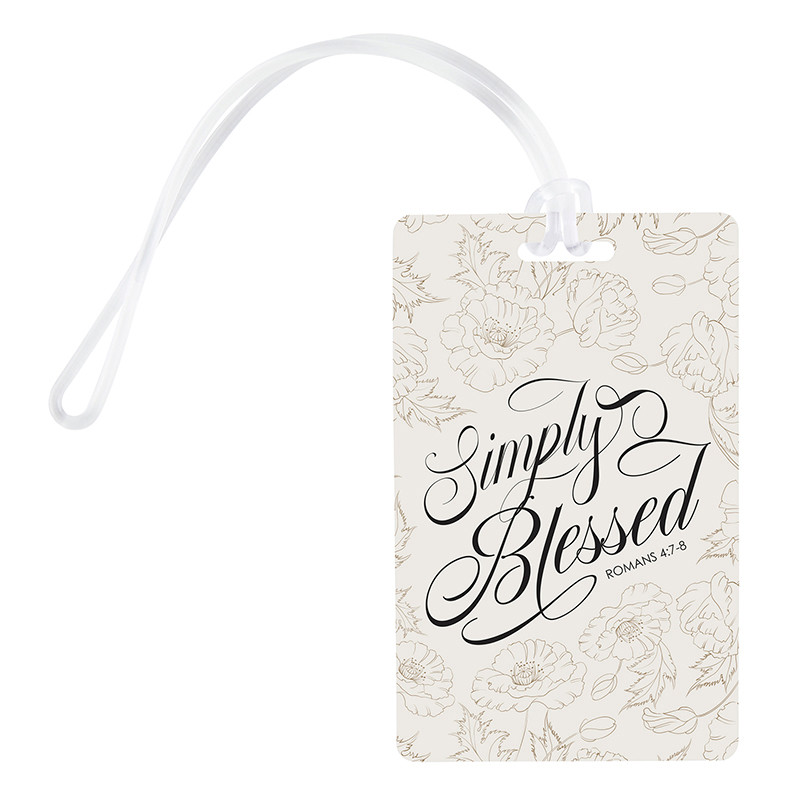 Simply Blessed Travel Tag - 24/pk - [Consumer]Living Grace