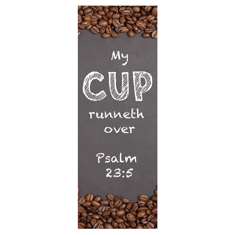 Coffee Runneth Over X-Stand Banner - [Consumer]Living Grace