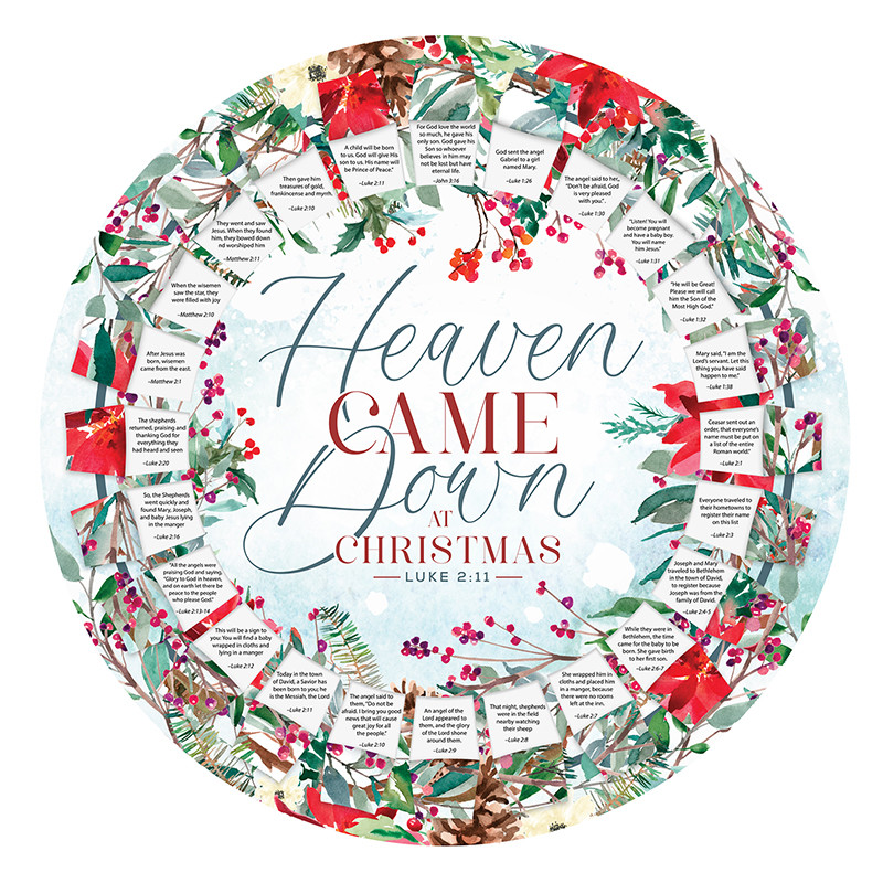Heaven Came Down Advent Calendar - 12/pk - [Consumer]Living Grace