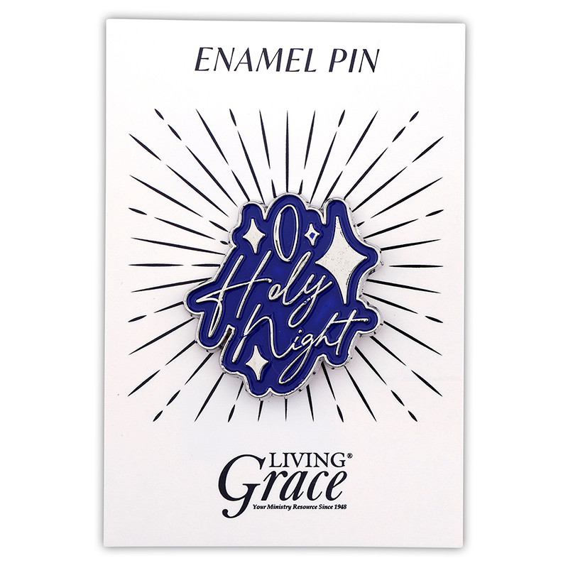 O Holy Night Enamel Pin - 12/pk - [Consumer]Living Grace
