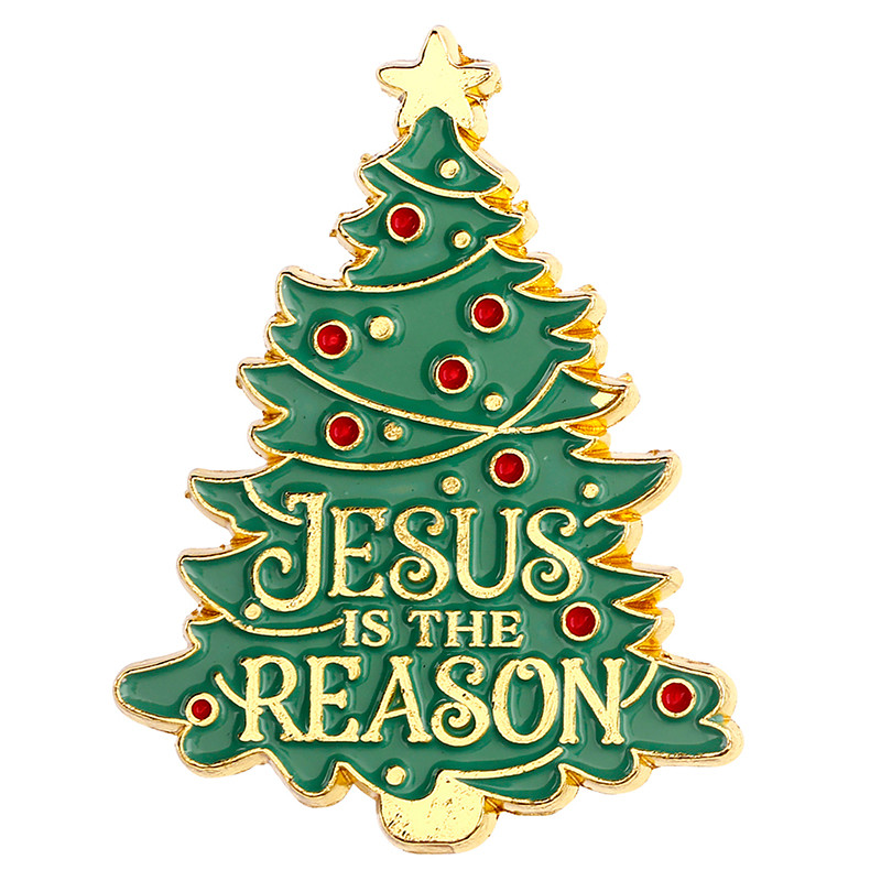 Christmas Tree Meaning Enamel Pin - 12/pk - [Consumer]Living Grace