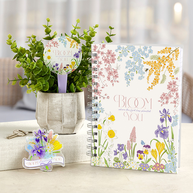 Bloom Collection Acrylic Keychain - 12pk - [Consumer]Living Grace