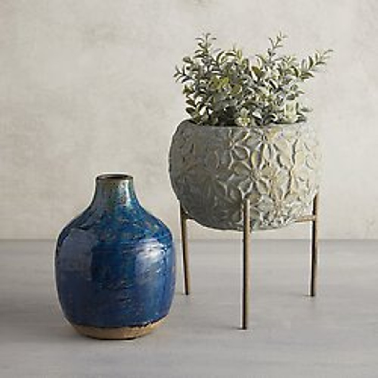 Vase Aqua Blue