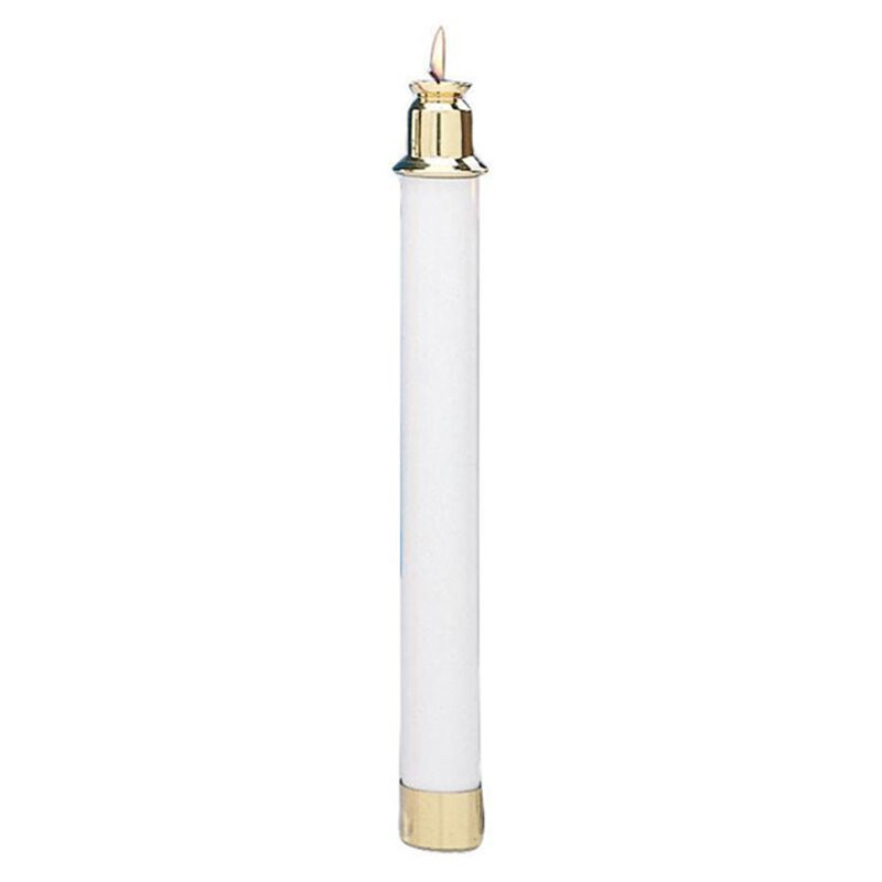 Will & Baumer Tube Candle For Altar Candlestick - 2/pk - [Consumer ...