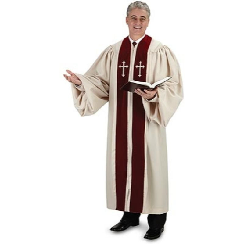 Cambridge Jacquard Pulpit Robe - Living Grace