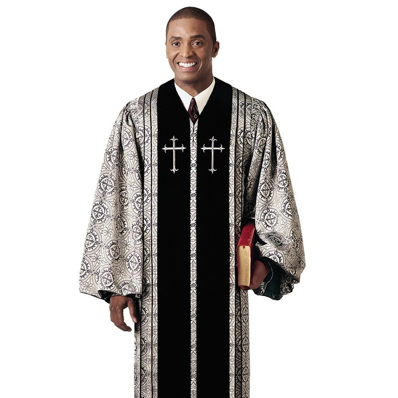 Bishop Pulpit Robe - White - [Consumer]Living Grace