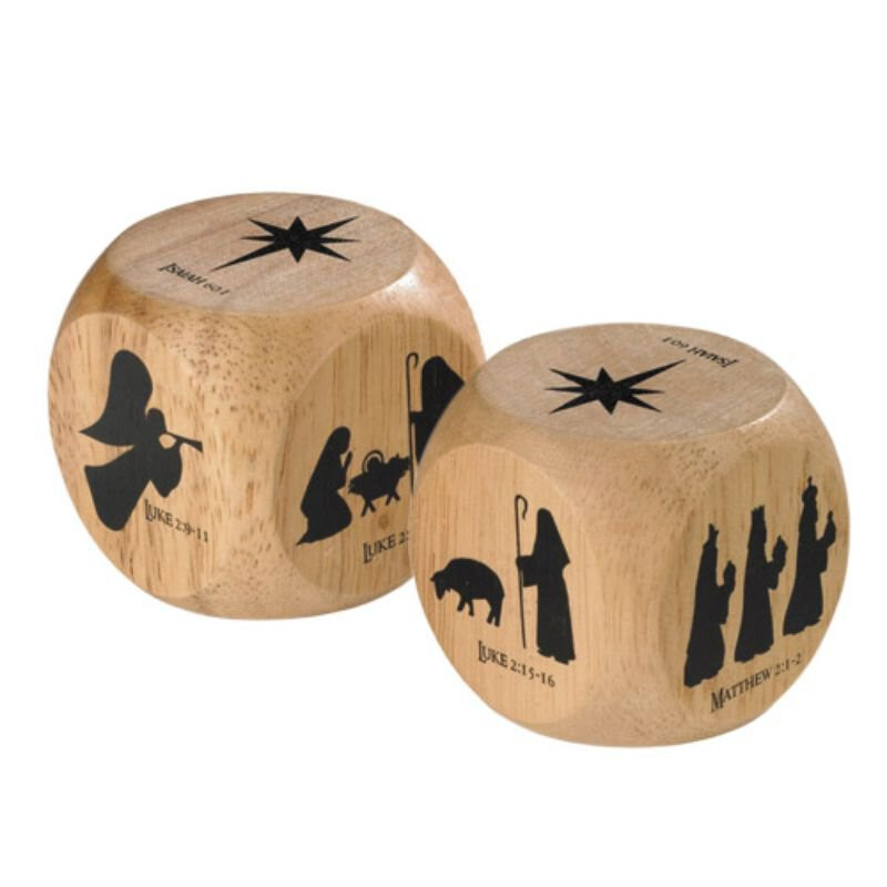 Christmas Story Prayer Cube - Black - 6/pk - [Consumer]Living Grace