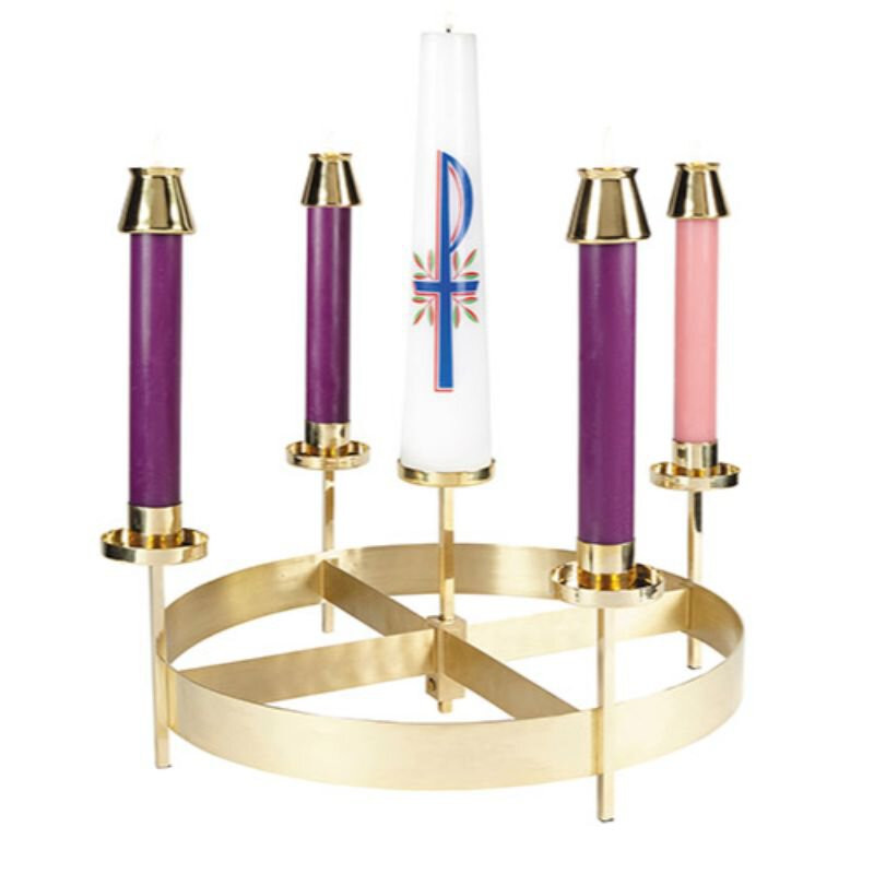 Hope, Peace, Joy, Love Advent Wreath - Living Grace