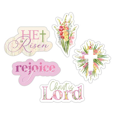 Because He Lives Sticker Set - 12/pk - [Consumer]Living Grace