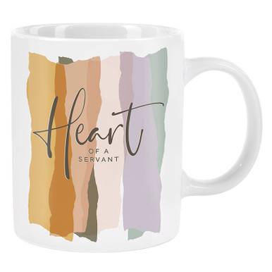 Heart of A Servant Coffee Mug - 4pk - [Consumer]Living Grace