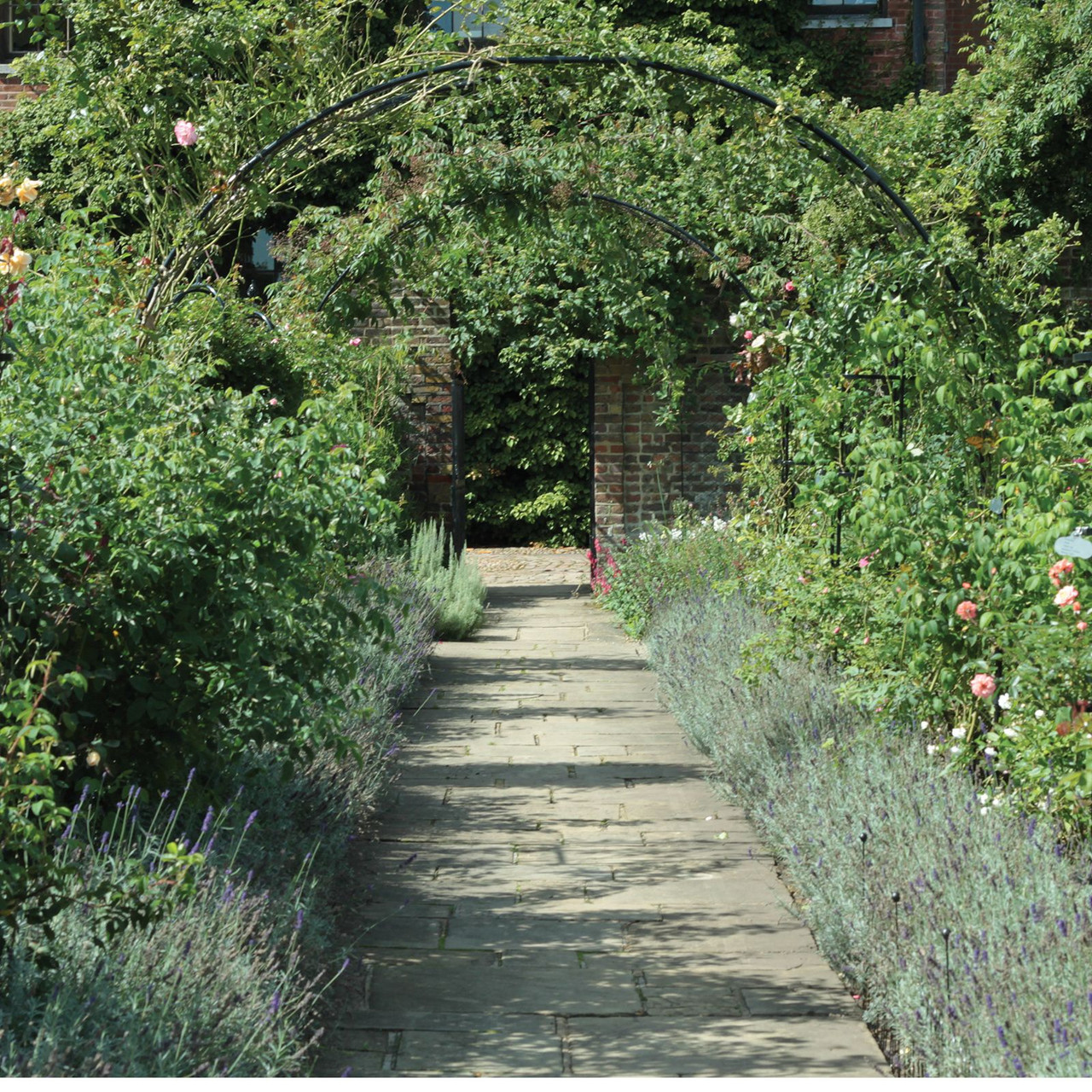 York / Round Steel Garden Arch - 4 ft to 12 ft
