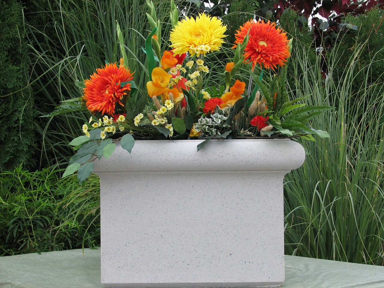 Chelsea Box Cast Stone Planter