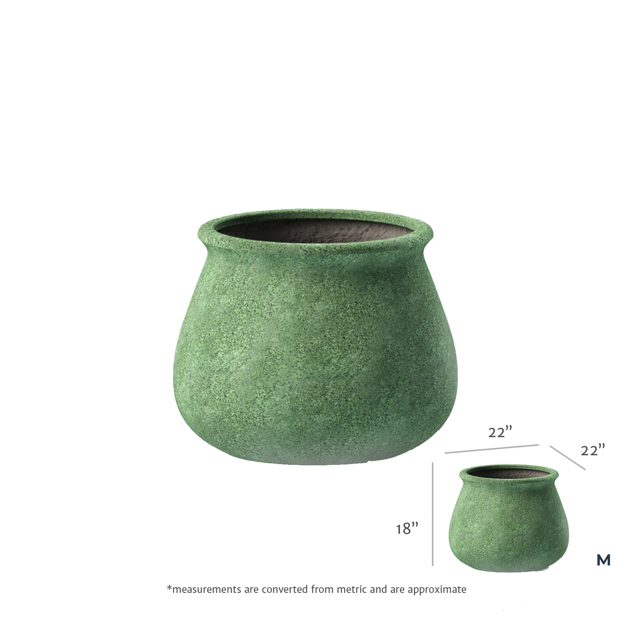 Ra Fiberstone Planter