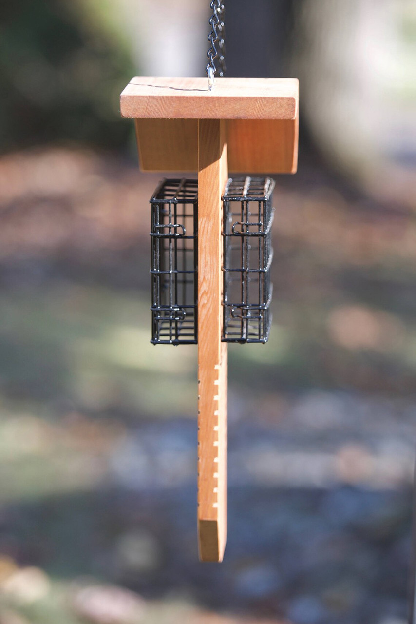 Tail Prop Suet Feeder