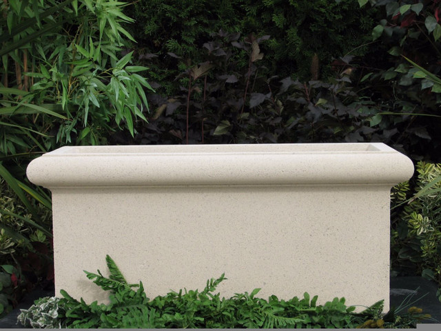 Chelsea Trough Cast Stone Planters - 2 sizes