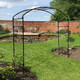 Monet Garden Arch - galvanized steel - 4' to 12' widths