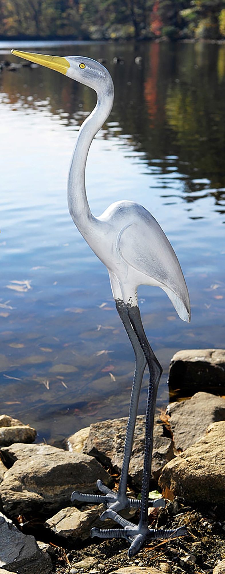 Great Egret Statue - Garden Artisans LLC