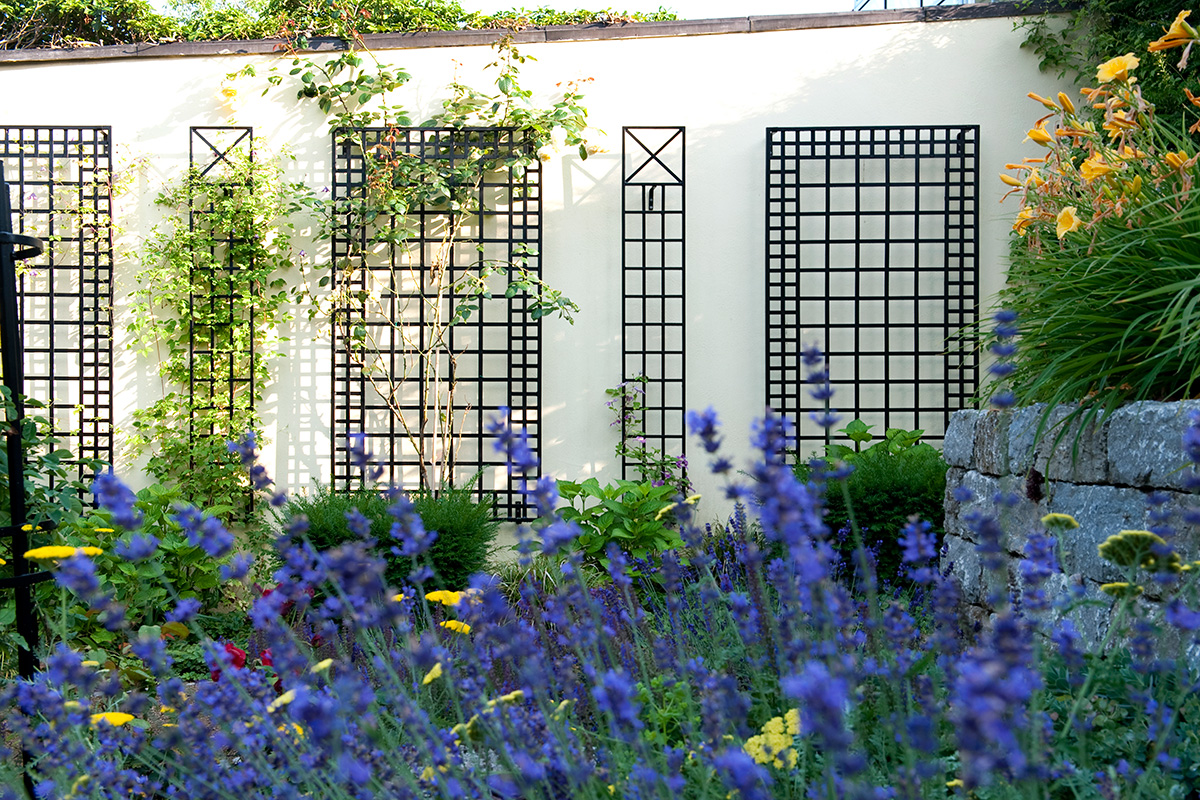 Poundbury Wide Wall Trellis - 10 year warranty