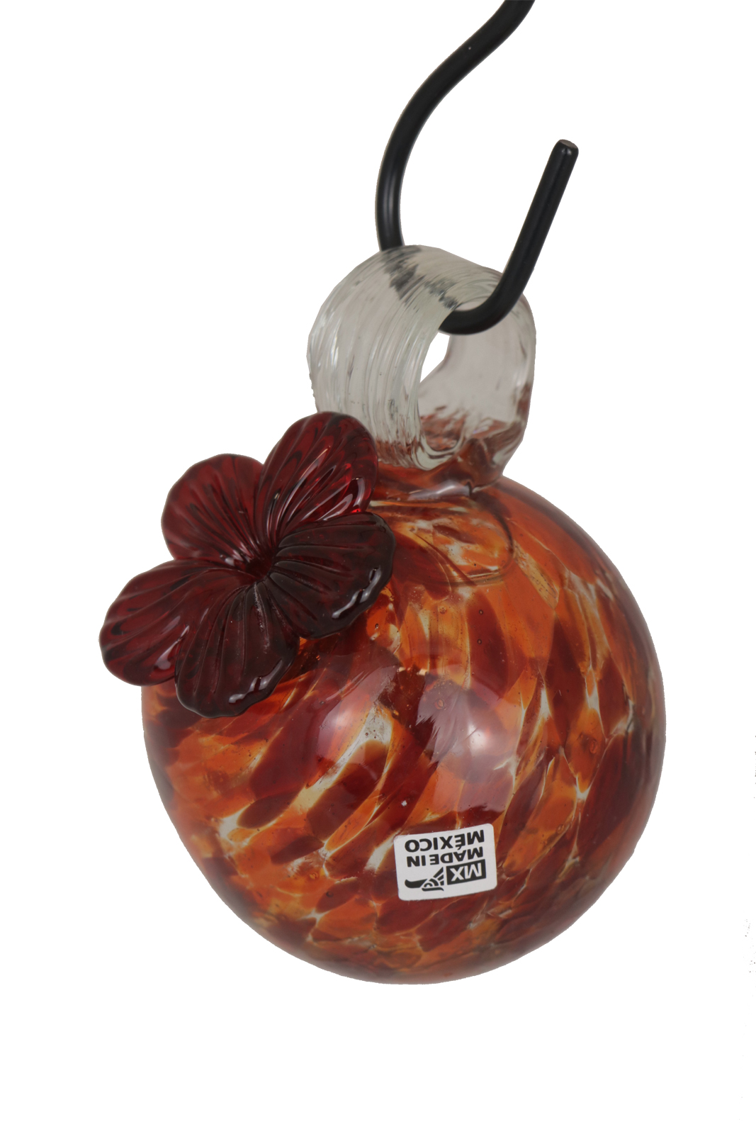 Droplet Round Glass Hummingbird Feeder - Various Colors | eBay