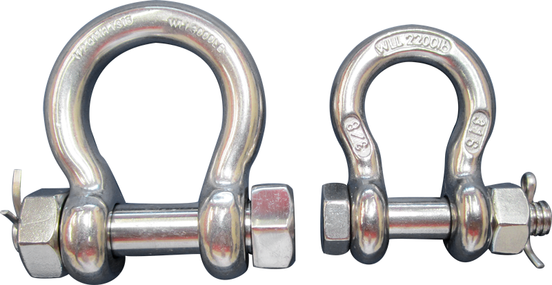 SAFETY PIN SHACKLES 1 1/2 in. - shipboardparts.com