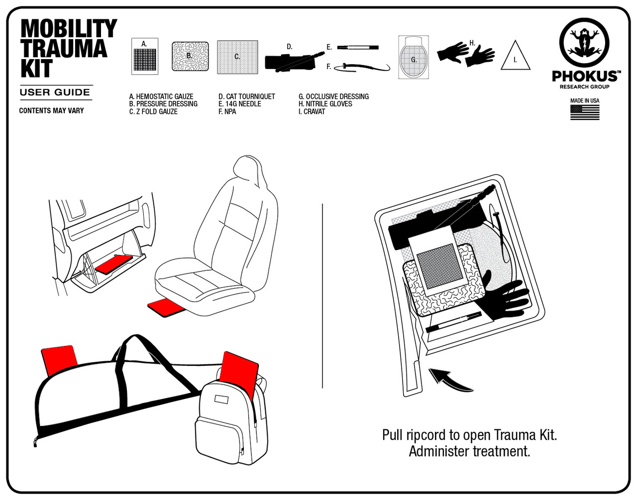 Advanced Vehicle Trauma Kit - shipboardparts.com