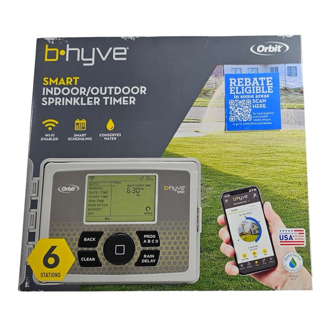 Orbit B-hyve Smart Indoor/Outdoor Irrigation Controller and water timer