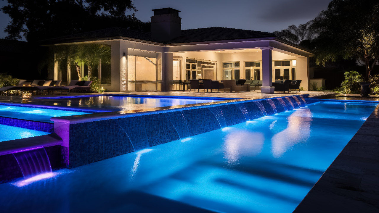 Poolside Lights: Choosing the Right Lighting - DripWorks
