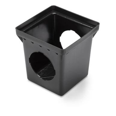 Rain Bird 12" Square Drainage Catch Basin, 2 Outlets