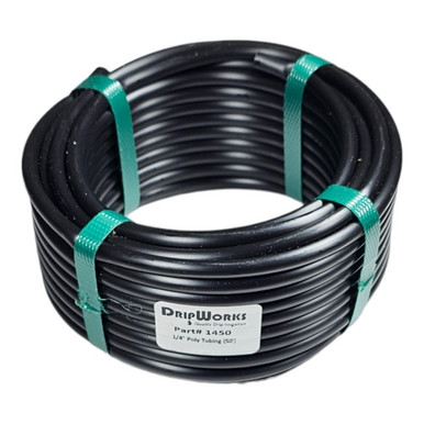 Dripworks 1/4” Drip Irrigation micro tubing