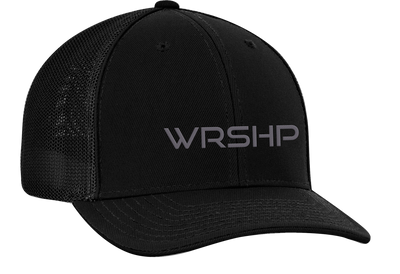 Men's Christian Worship Abbreviation WRSHP 3D Embroidered Mesh Back ...