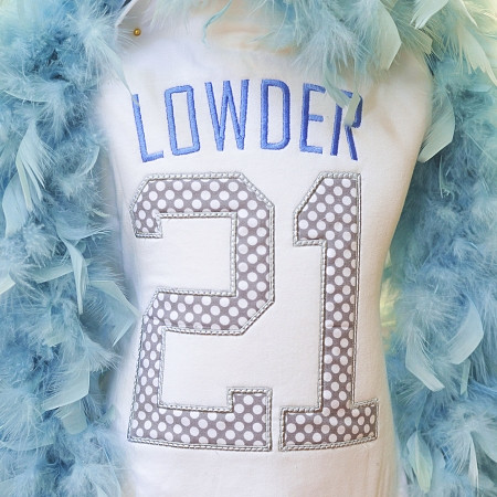 Letterman Alpha Embroidery Machine Design