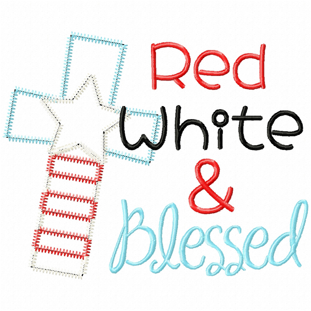 Thankful and Blessed Embroidery Machine Design