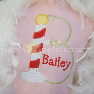 Perfectly Polar Alpha Embroidery Machine Design