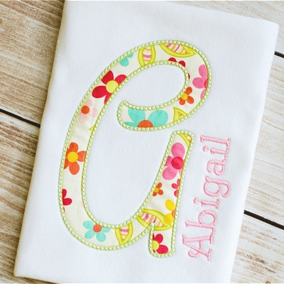 Scriptomatic Alpha Embroidery Machine Design