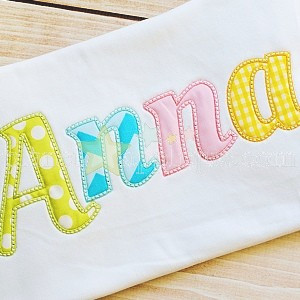 Lolita Alpha Embroidery Machine Design
