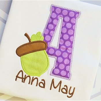 Acorn 2 Alpha Embroidery Machine Design