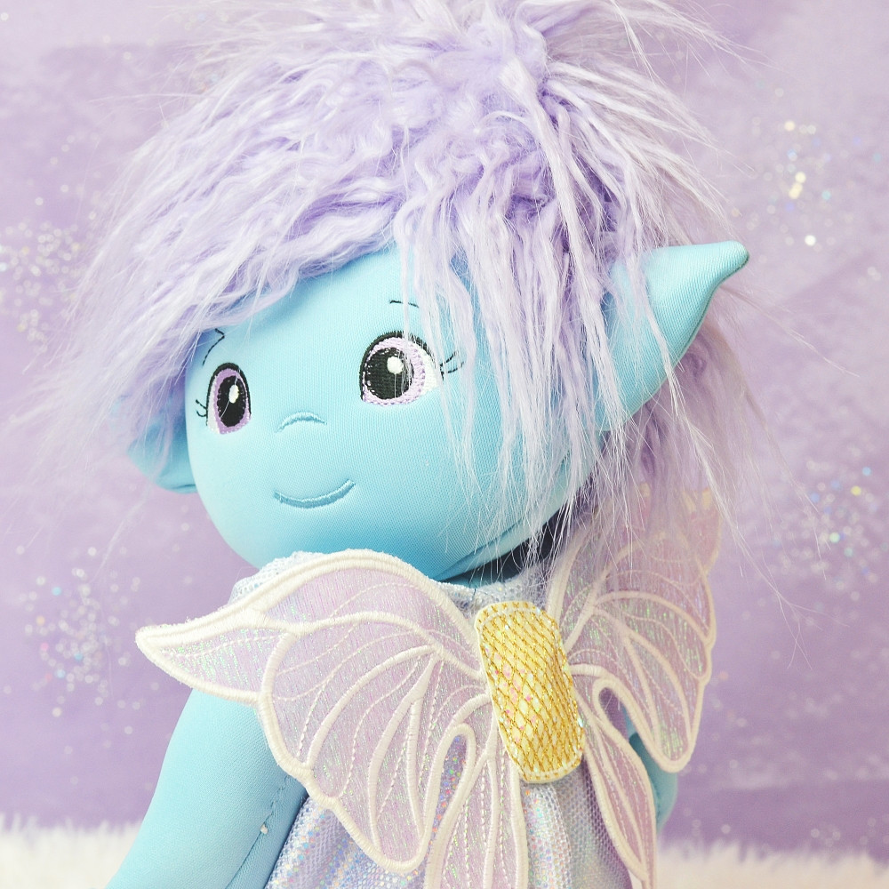 In the Hoop Posable Willow Fairy Baby Doll Embroidery Machine Design