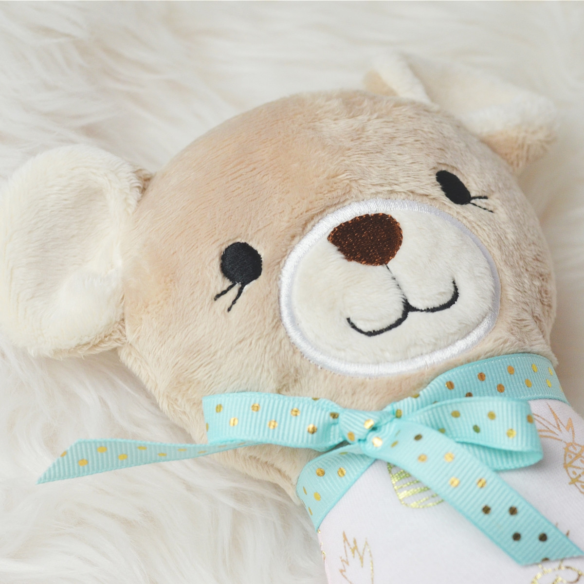 ITH Baby Teddy Plush Embroidery Machine Design