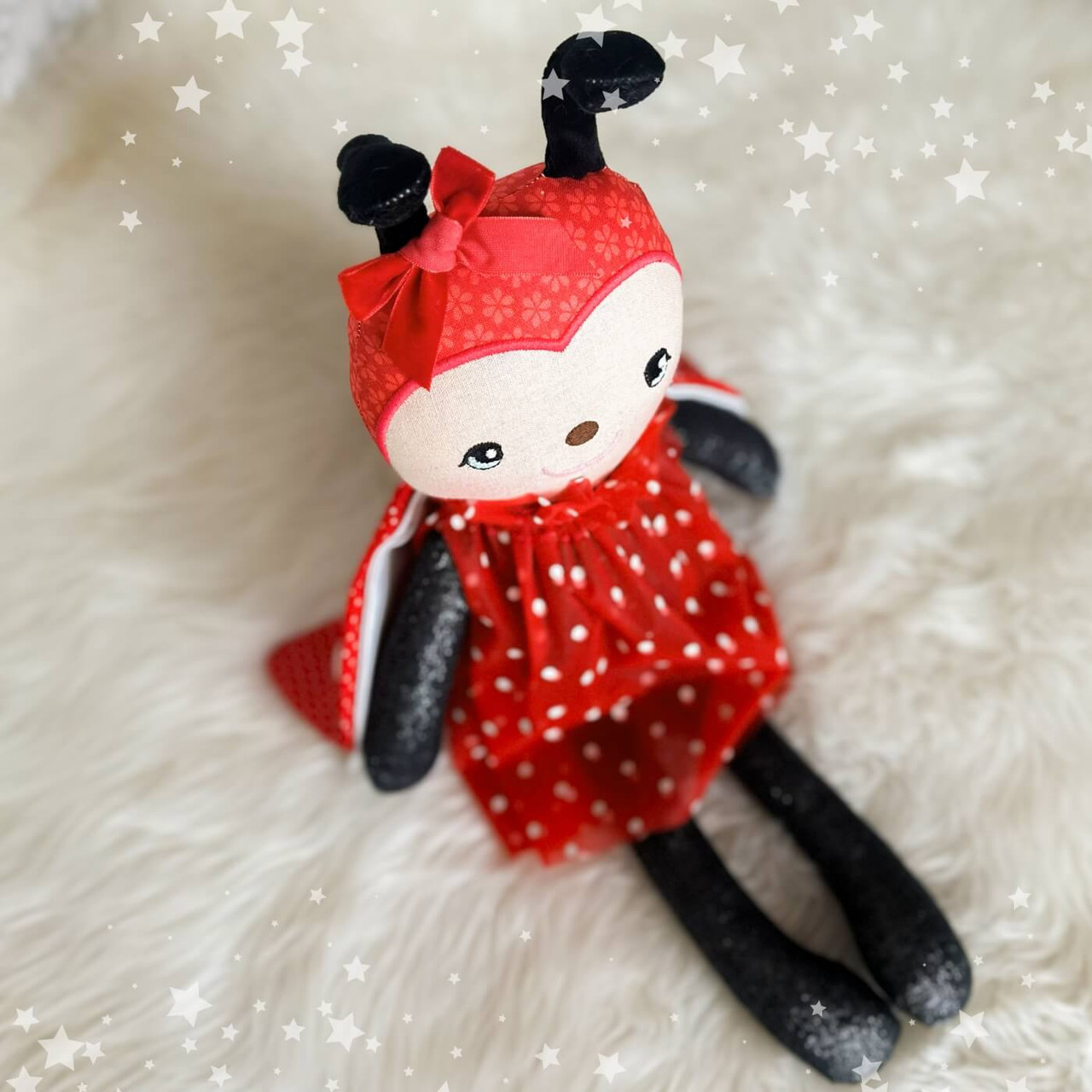 Lucy Ladybug Valentine Plushie Design Instant Download For Machine ...