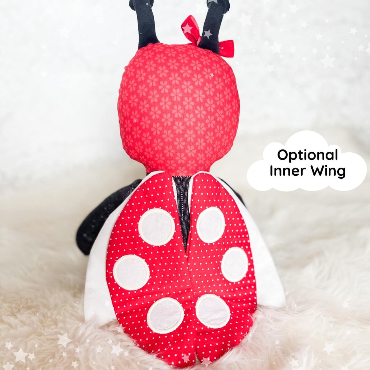 Lucy Ladybug Valentine Plushie Design Instant Download For Machine ...
