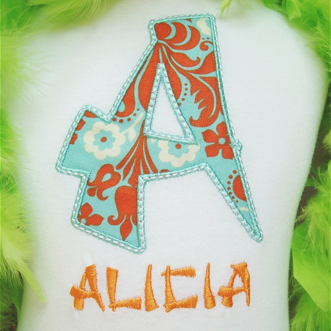 Oriental Alpha Embroidery Machine Design
