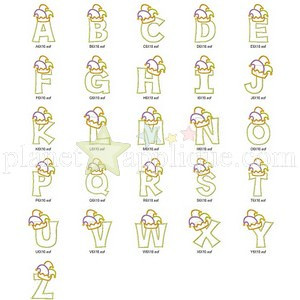 Jester Hat Alpha Embroidery Machine Design