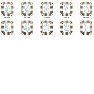 Train Track Alpha Embroidery Machine Design