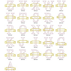 Label Alpha Embroidery Machine Design