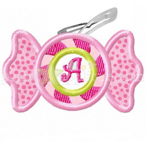 In the hoop Peppermint Alpha Twists Embroidery Machine Design