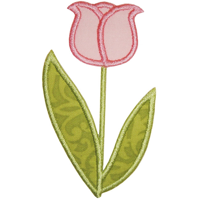 3D Flower Applique Embroidery Machine Design