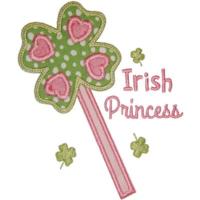 Irish Princess 2 Embroidery Machine Design