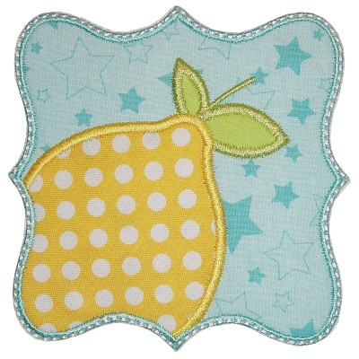 Swan Patch Applique Embroidery Machine Design